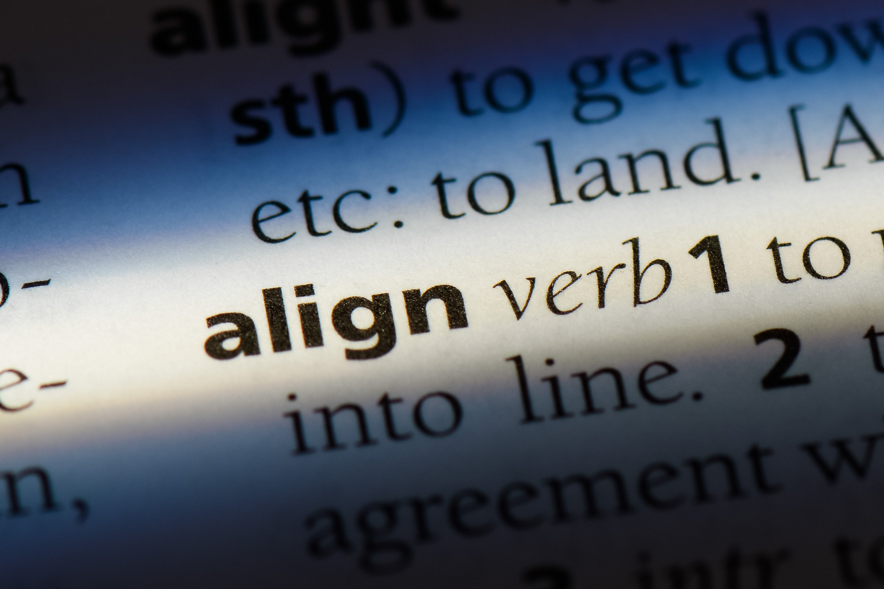 WHAT DOES ALIGNMENT ACTUALLY MEAN?
